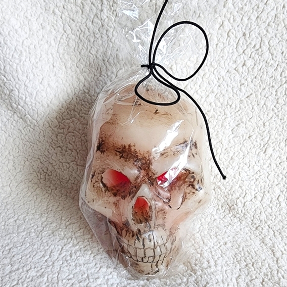 Accents | New Viral Tiktok Bleeding Skull Hallowen Candle Filled With ...